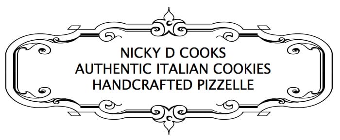 Nicky D Cooks Authentic Italian Cookies Handcrafted Pizzelles - Ciao ...
